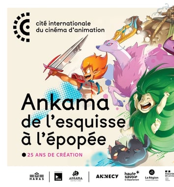Exposition Ankama à la Cité du Cinéma — Annecy — 19 juin 2026